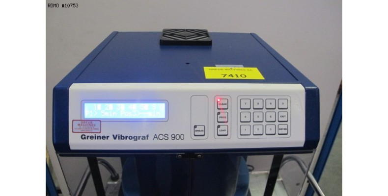 Machine à laver GREINER VIBROGRAF ACS 900 (10753) Machines outils d ...